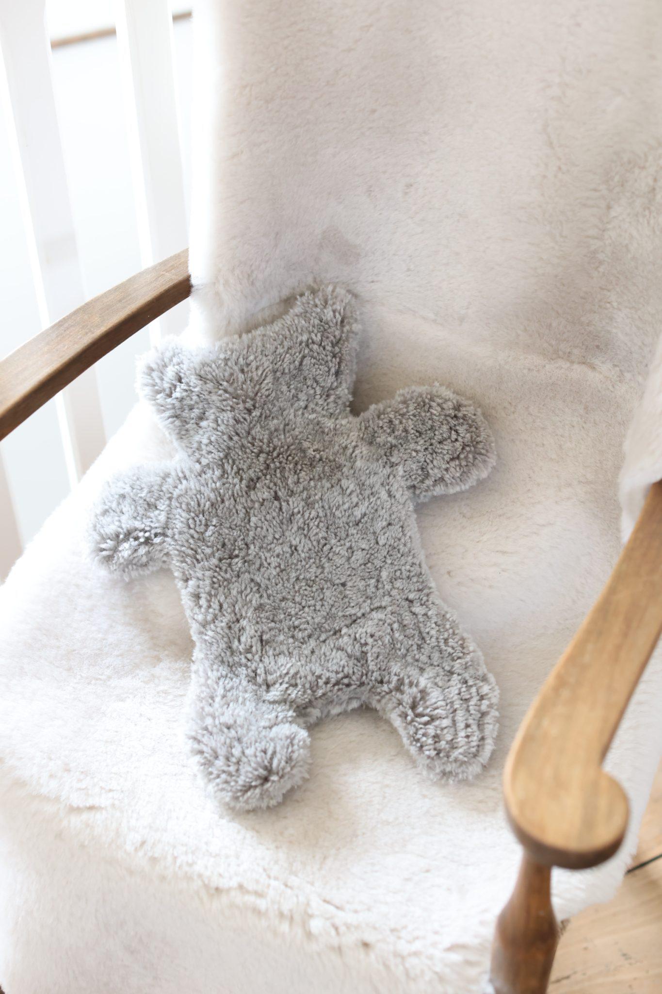 Hot Water Bottle Cover 0.8L Swedish Mole Grey | Flat Eric by Owen Barry ...