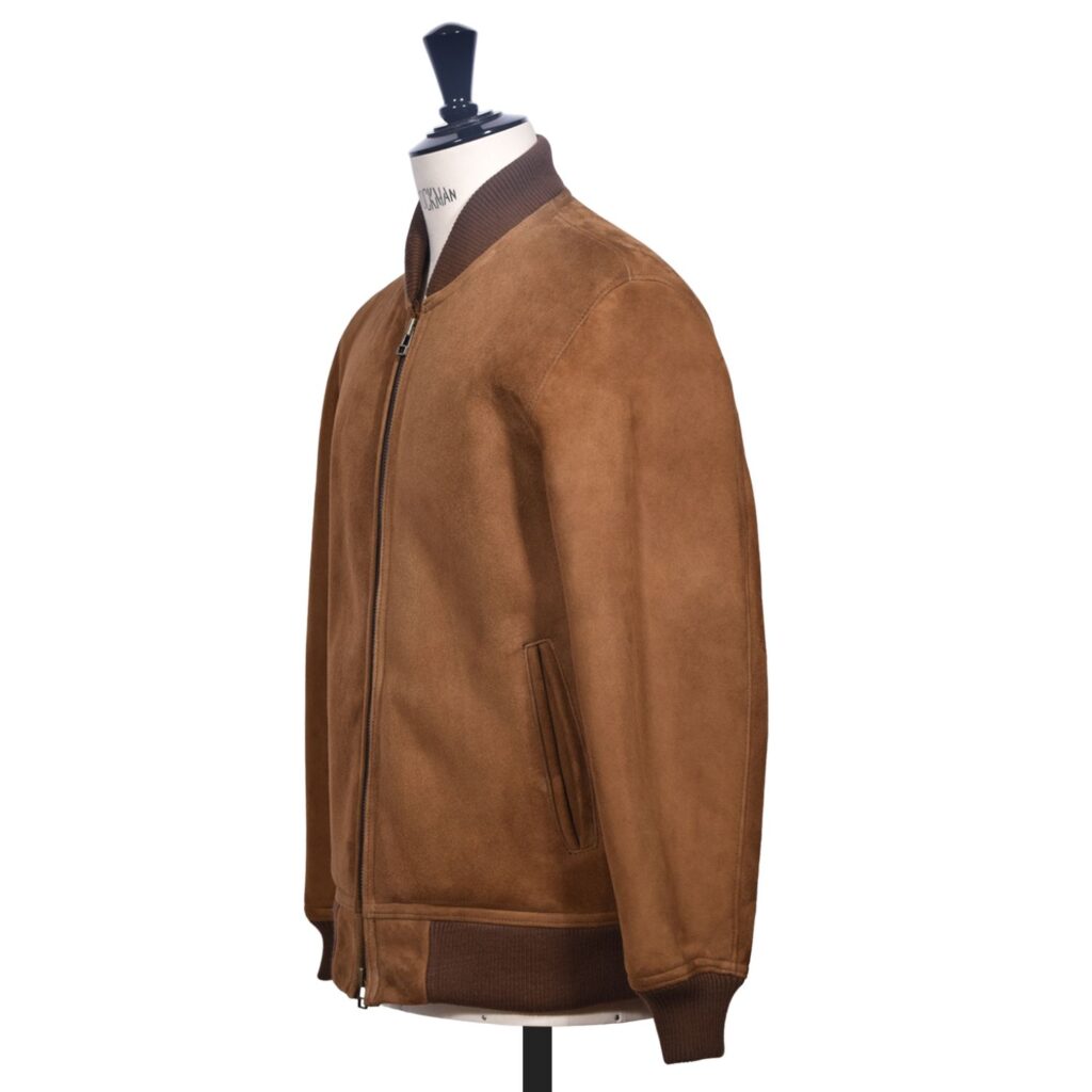 Sheepskin Jacket Ottoman Tan | Felix by Owen Barry - Owen Barry