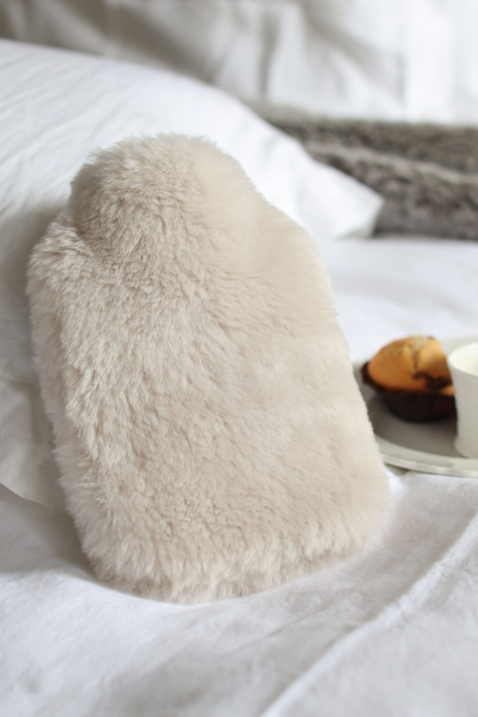 Hot Water Bottle Cover British Ivory | 0.8L Medium by Owen Barry - Owen ...
