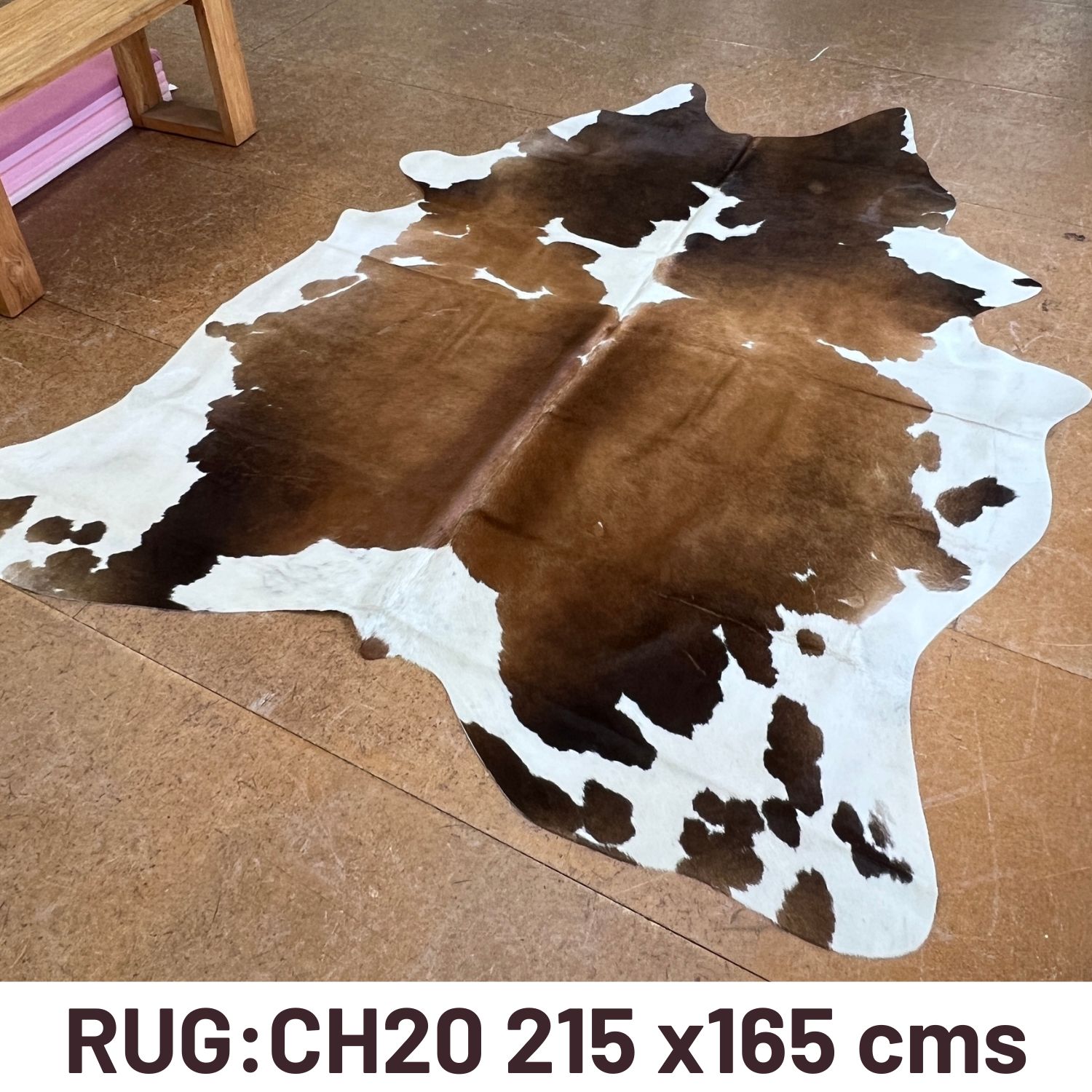 Cowhide Rug CH020 215x165cm | by Owen Barry - Owen Barry