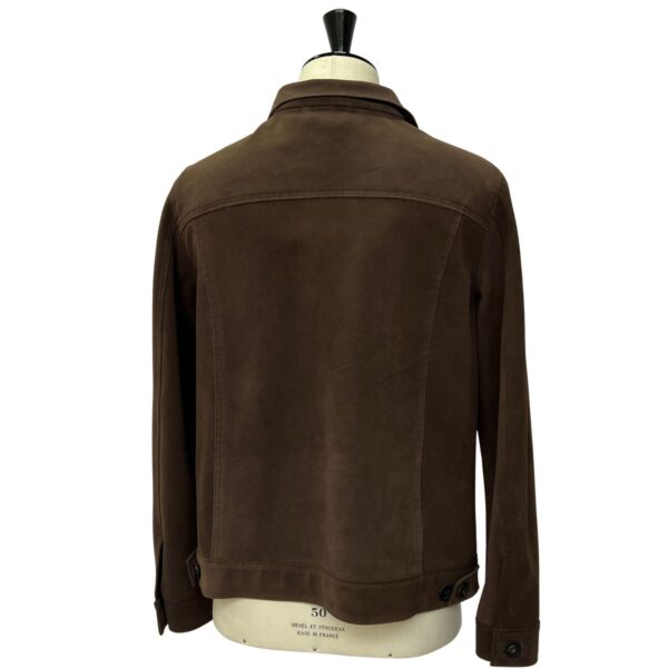 Suede Jacket Chocolate Brown | Otis by Owen Barry - Owen Barry